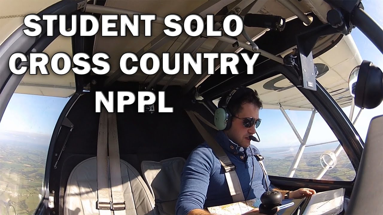 Solo Student Cross Country National private pilots license, Ikarus C42 ...
