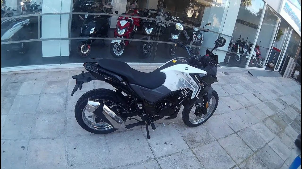 SYM NH-T 125 Adventure | Αληθινή μοτοσυκλέτα σε τιμή παπιού - YouTube