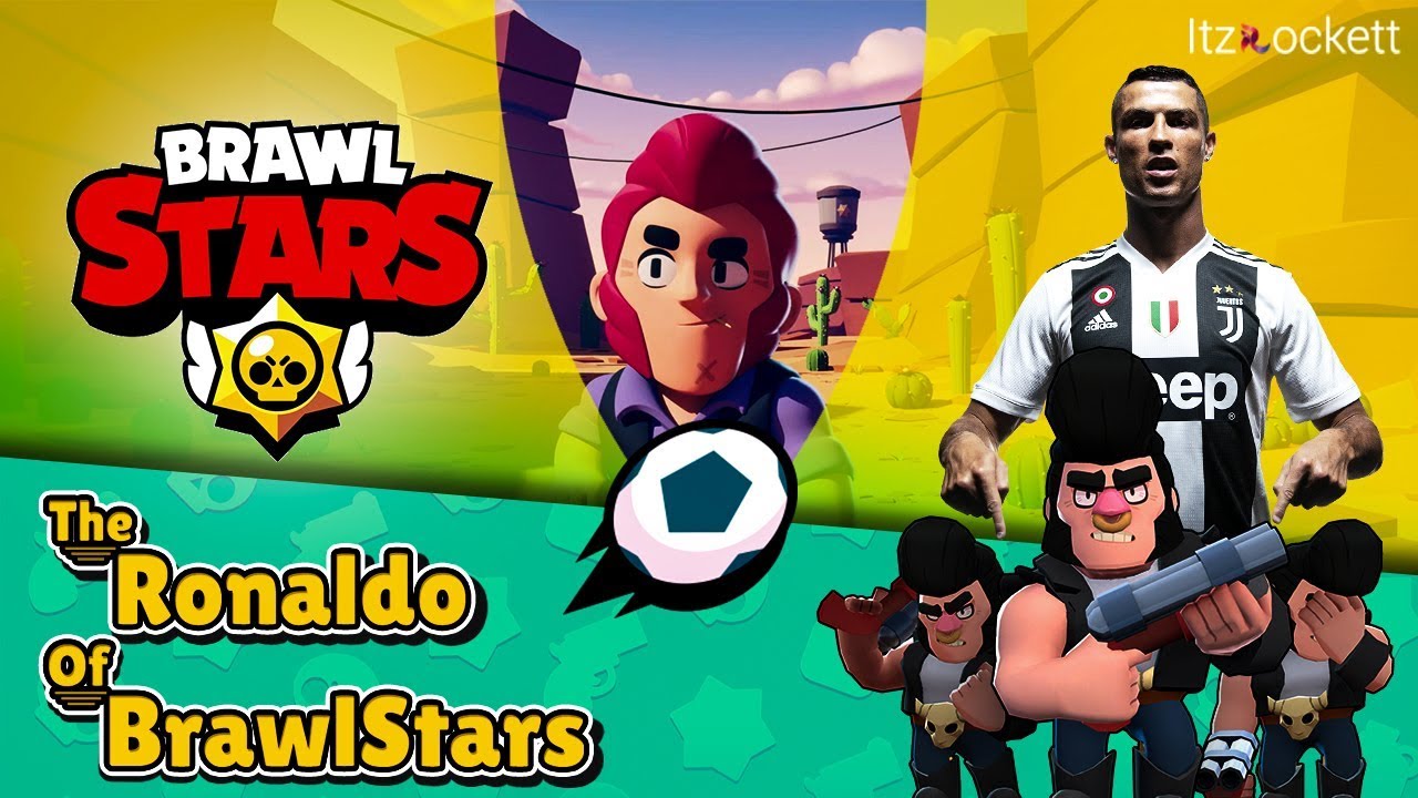 The Ronaldo Of Brawl Stars // Soccer Gamemode GAMEPLAY [Bull Brawler ...