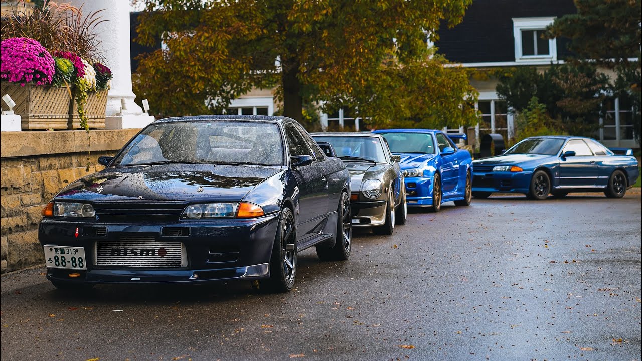 Shooting JDM classics in the Fall (POV) - YouTube
