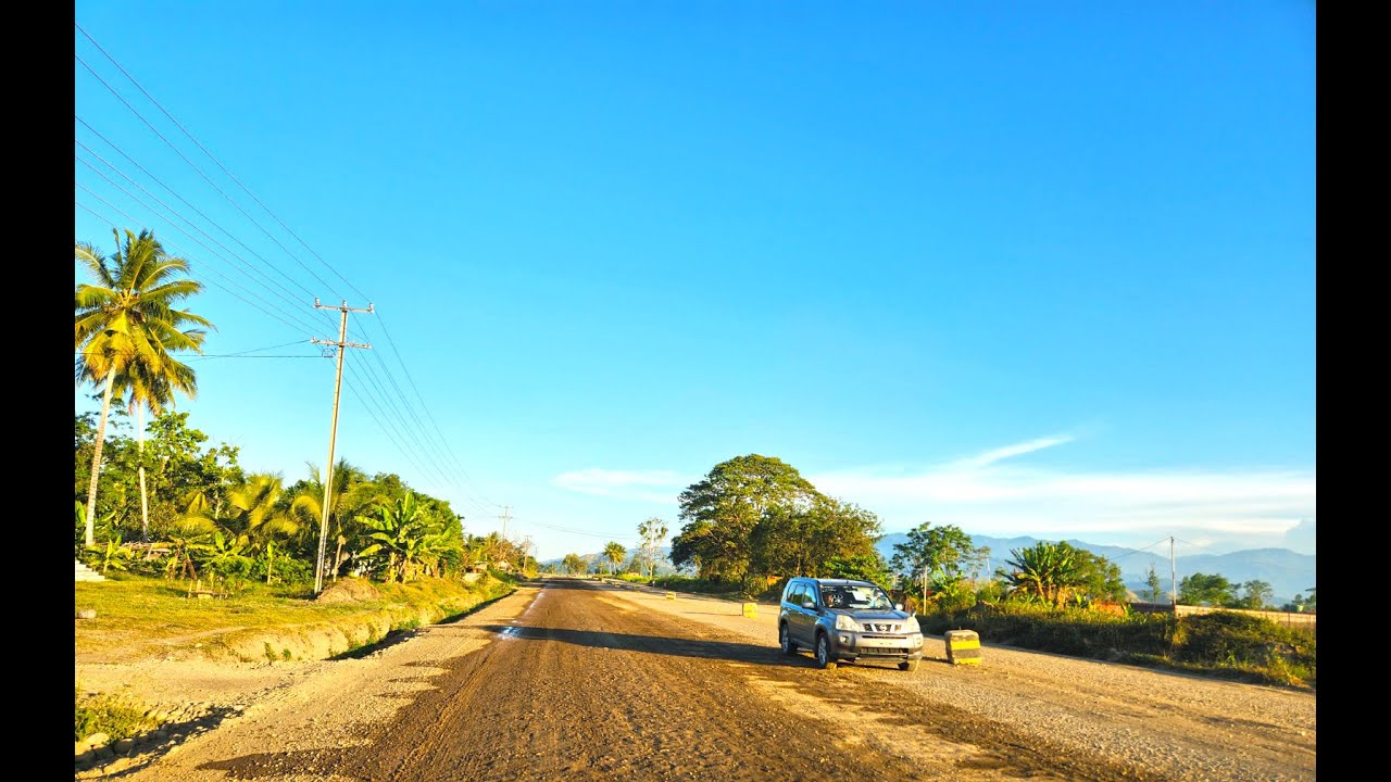 Lae-Nadzab Road nears completion - YouTube