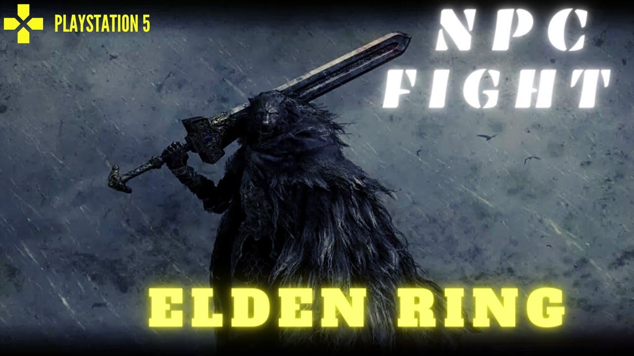 ELDEN RING BLAIDD NPC FIGHT - YouTube