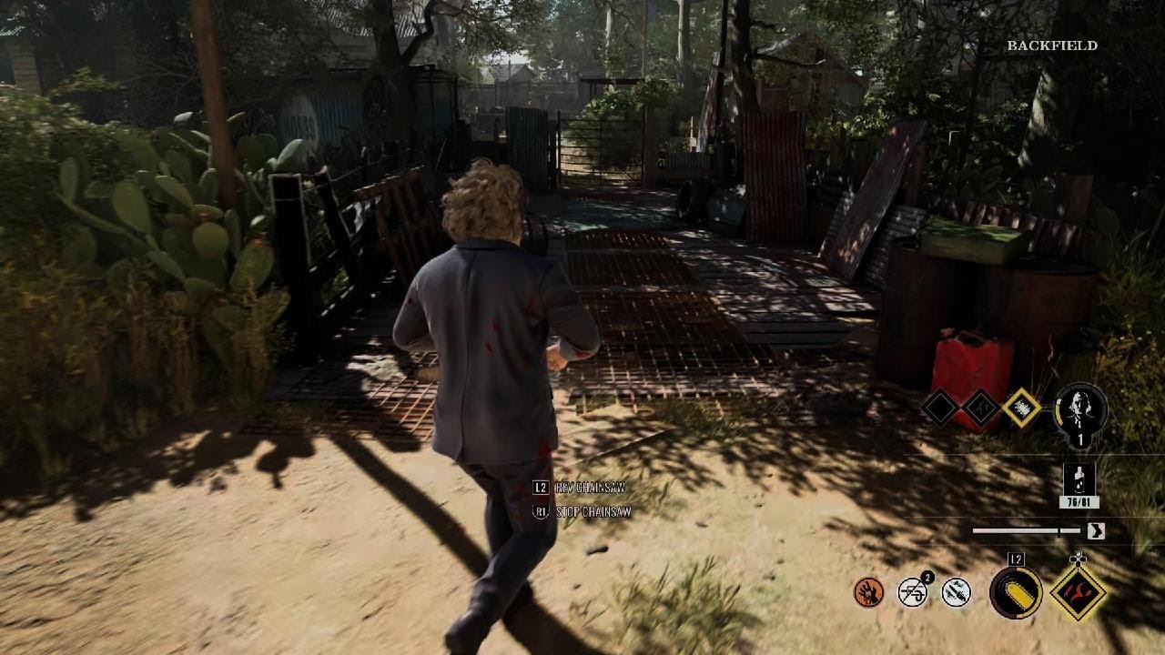 The Texas Chain Saw Massacre Leather face Gameplay - YouTube