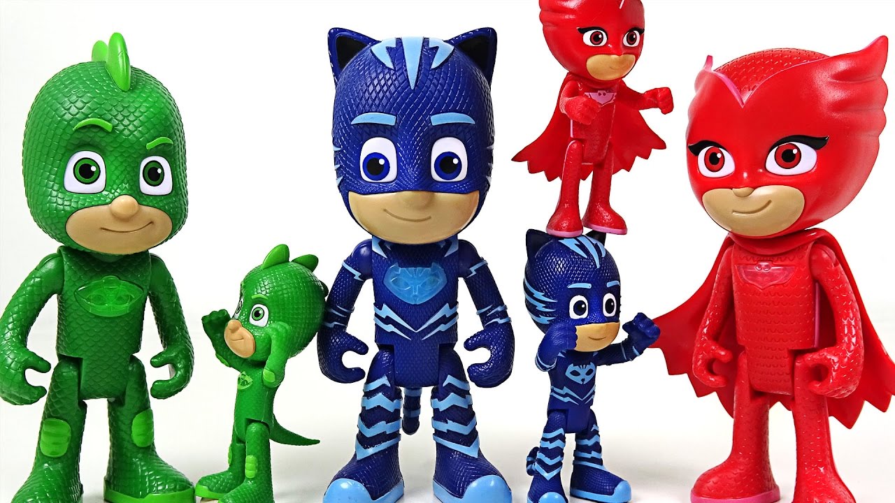 Bigger and Talking PJ Masks appeared! Hulk, Spider Man! Don't go easy ...