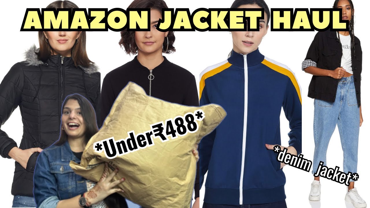 Amazon Jackets Haul 🧥Under ₹488 😳 Only || Try-On Haul #amazon #haul # ...