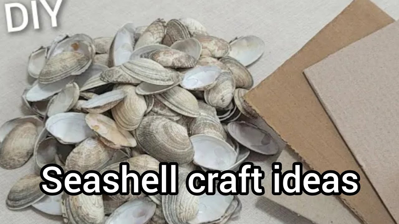 It's Costs nothing's!! look what I made with seashell || Super recycle ...