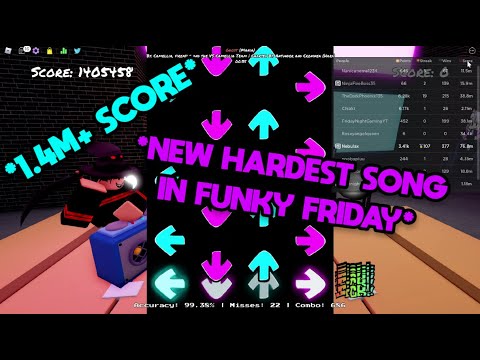 [1.4M+ SCORE?] *99.39% AC* NEW HARDEST SONG IN FUNKY FRIDAY *GHOST ...
