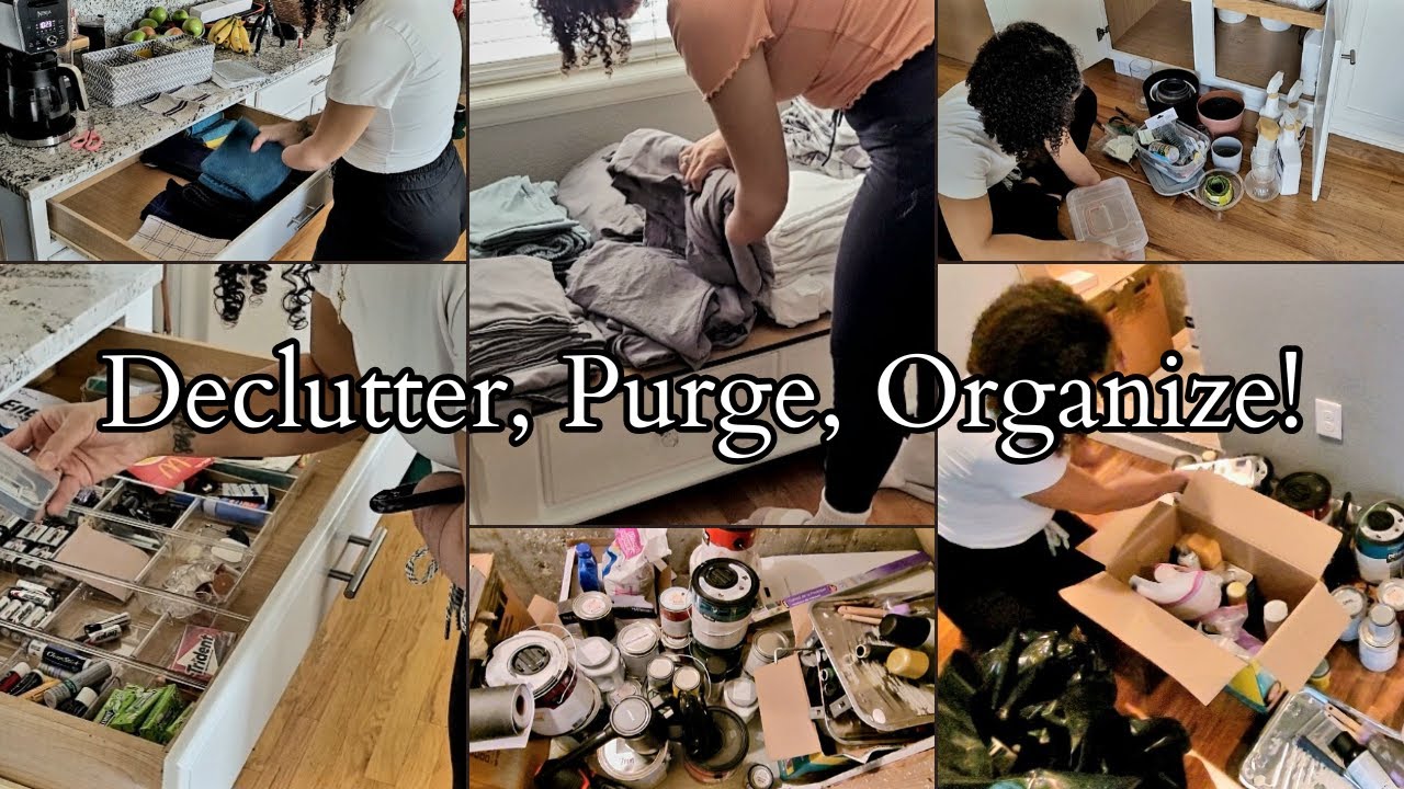 GET RID OF IT ALL! CLEAN | DECLUTTER | PURGE | ORGANIZE! - YouTube