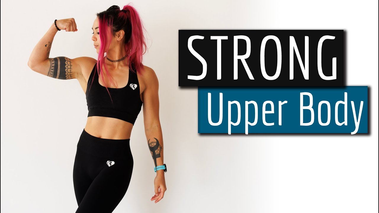 Full Upper Body Sculpt at Home Workout with Dumbbells | Barbarian ...