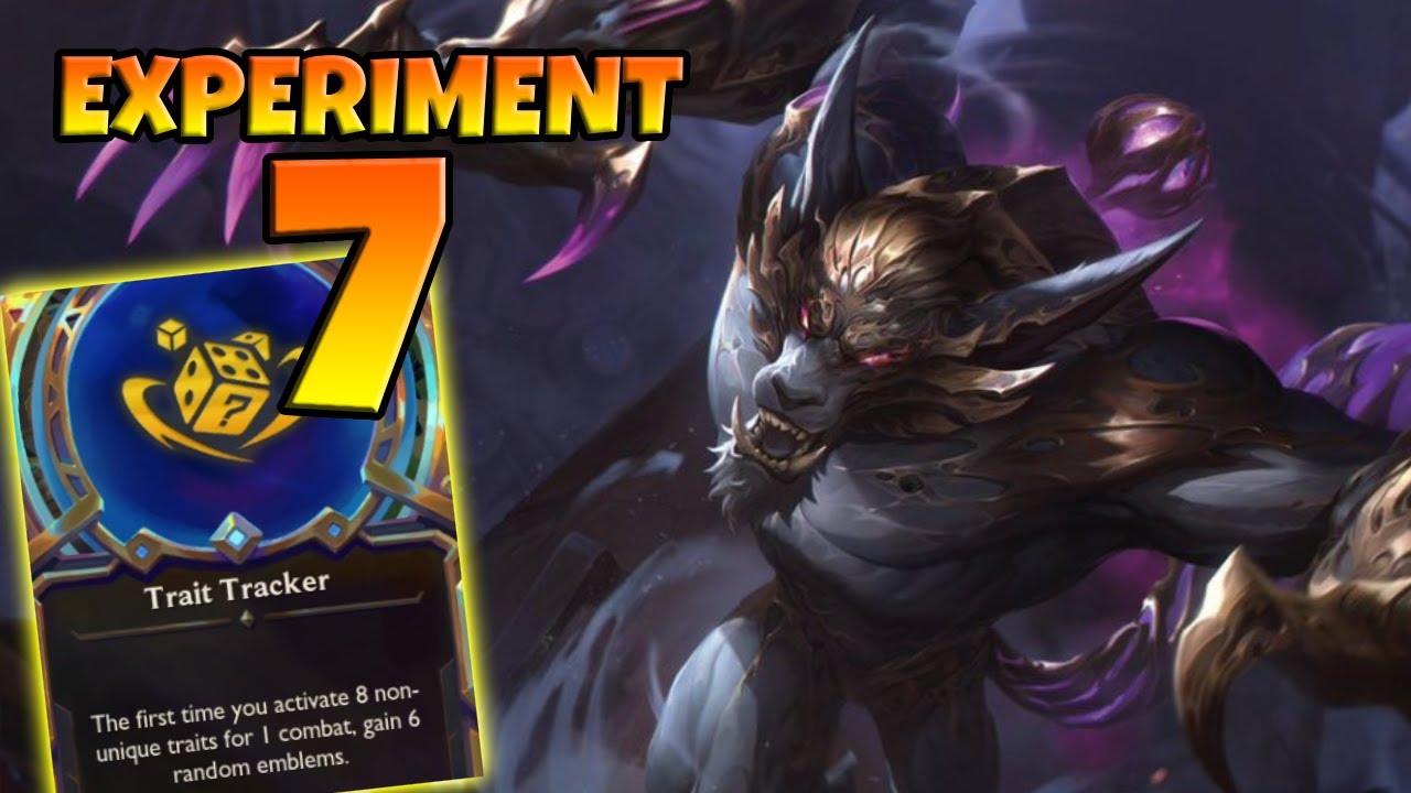 I flipped Family into Experiment 7 with trait tracker in TFT SET 13 ...