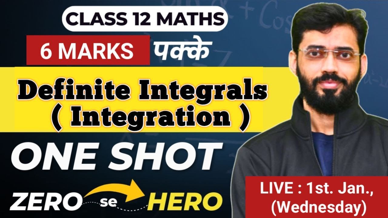 Definite Integrals One Shot | Class 12 Definite Integrals One Shot ...