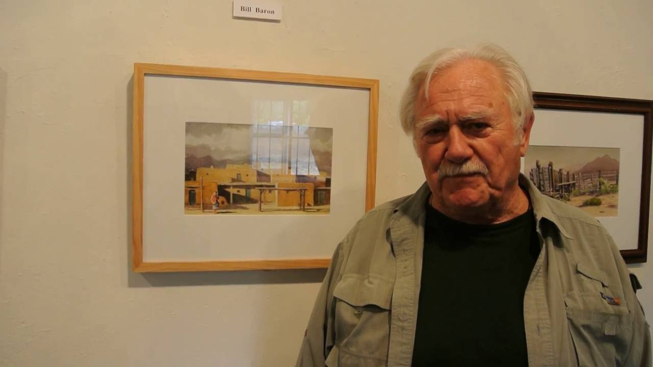 Taos Watercolor Society Member Bill Baron Artist Demonstatration 8/21 ...