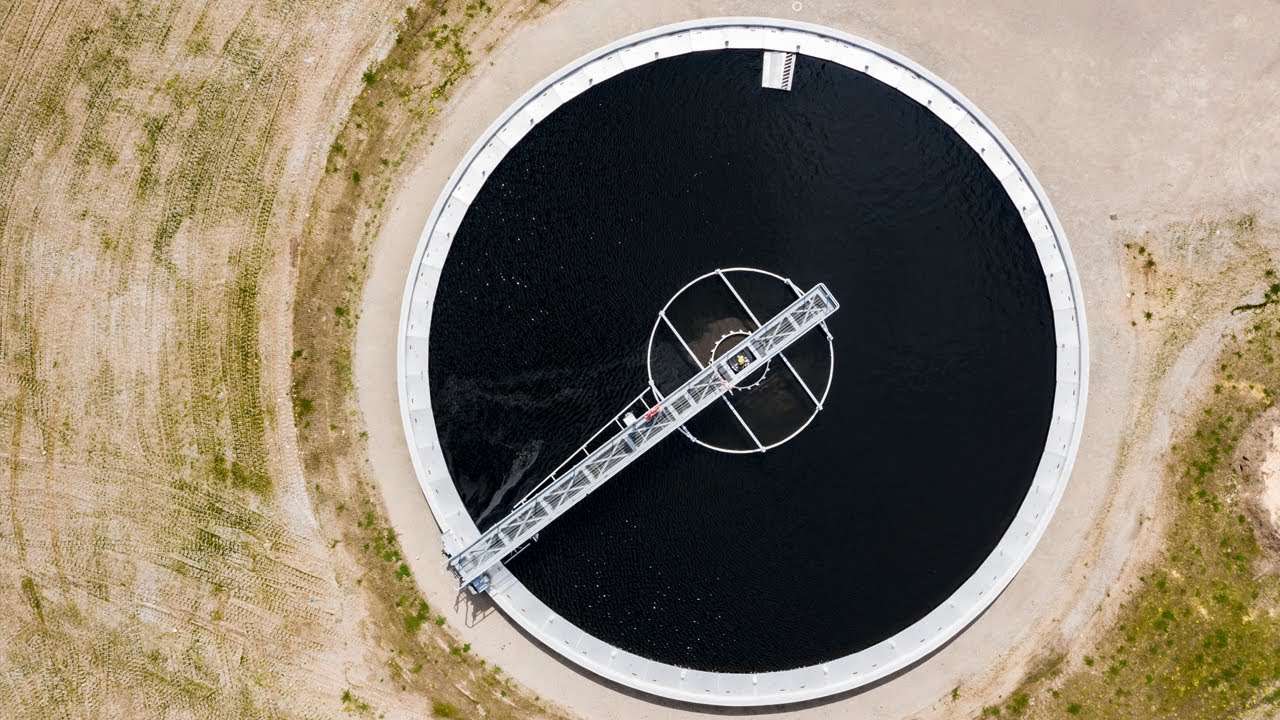 Boneo Water Treatment Plant by Drone | Drone Views of a Big Water ...