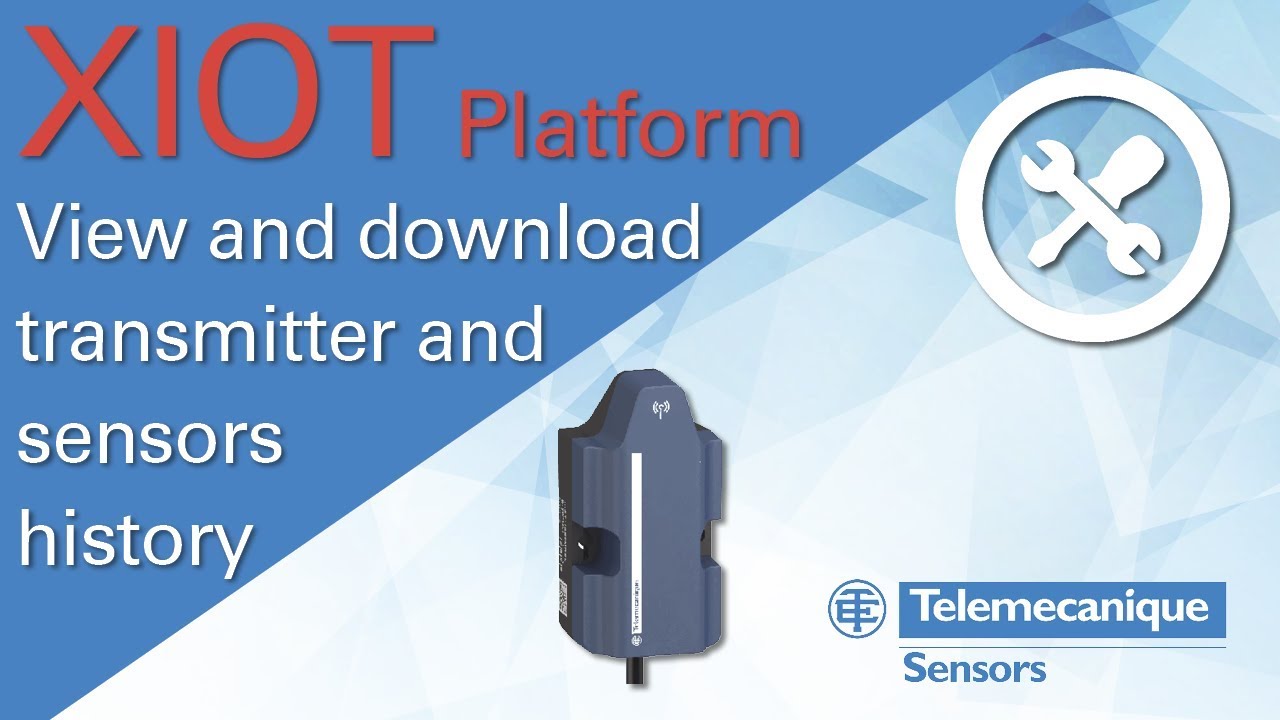 XIOT Platform - View and manage transmitter and sensor history - YouTube