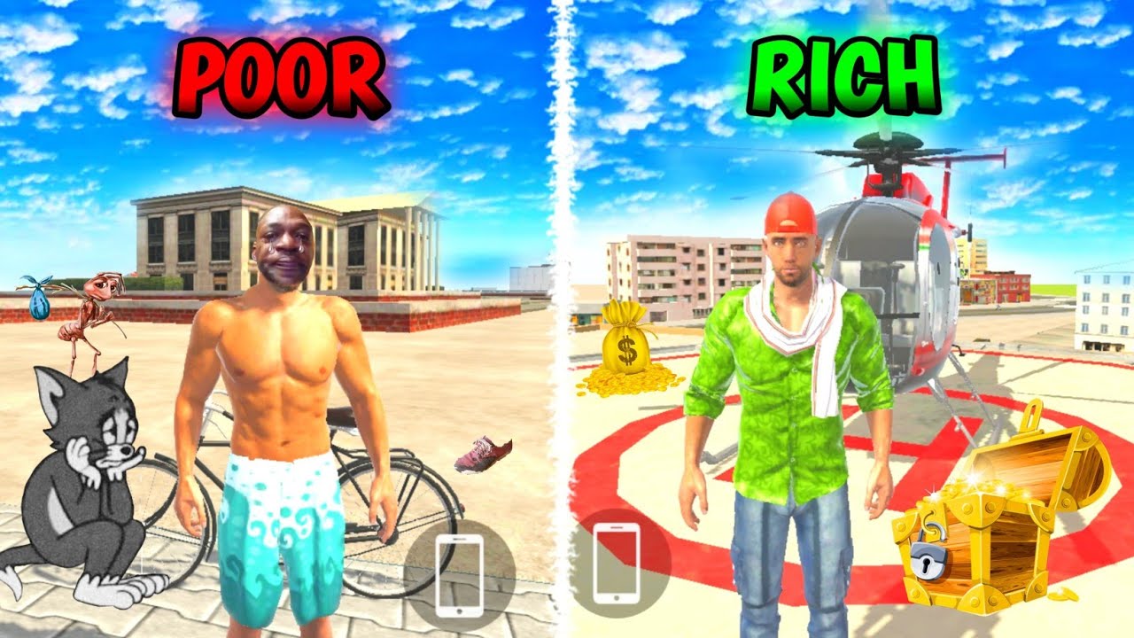 POOR CONVERTING MILLIONAIRE RICH MAN 💵💰 - IN INDIAN THEFT AUTO ...