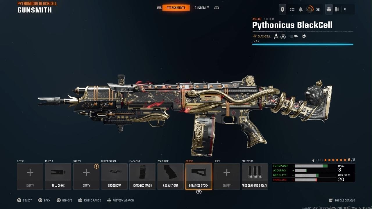 Black Ops 6 GLOOMNOUGHT AND PYTHONICUS BLACKCELL - YouTube