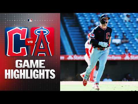 Guardians vs. Angels Game Highlights (8/26/26) | MLB Highlights