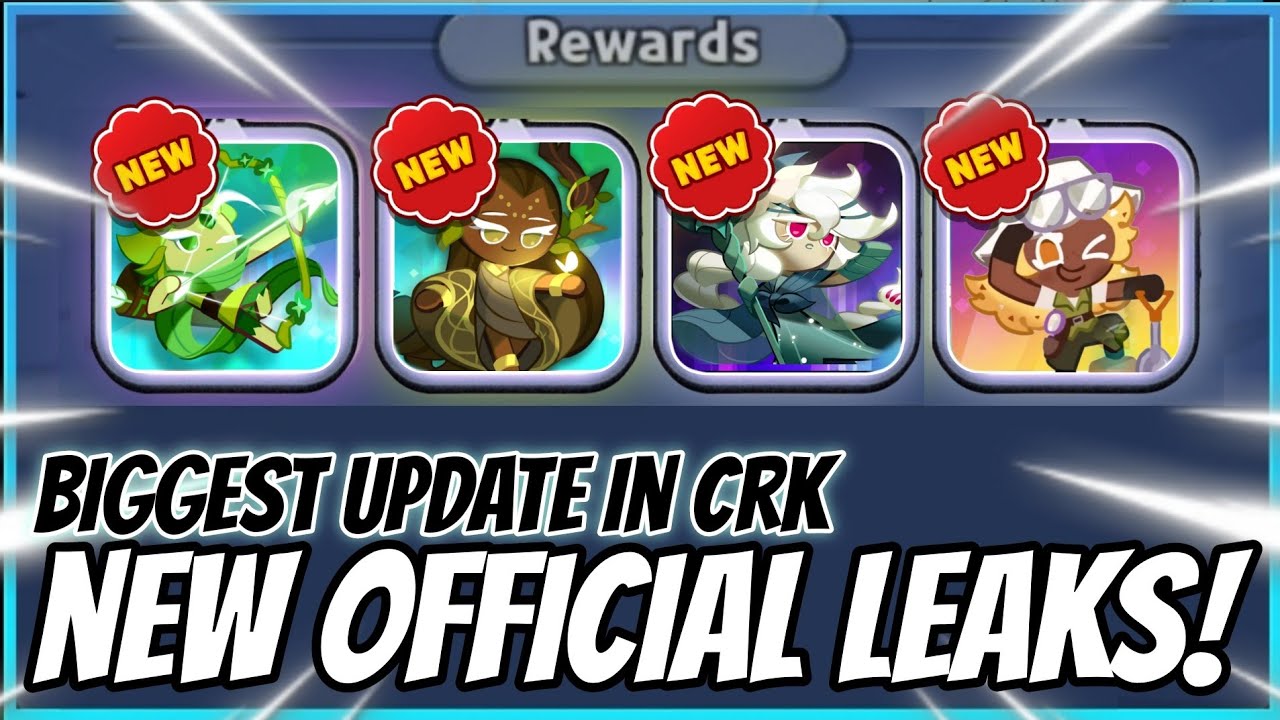 Biggest UPDATE in CRK is here 😭 NEW Official LEAKS in Cookie Run ...