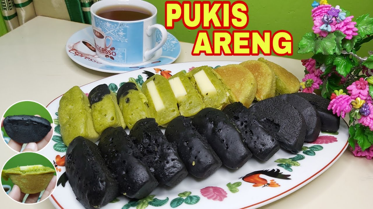 Resep Dan Cara Membuat Kue Pukis Areng Kok Arang Bisa Dimakan 😧🤔