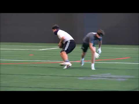 L'Anse Creuse 2023 QB Jaiden Sanders highlights from the Legacy 7on7 ...