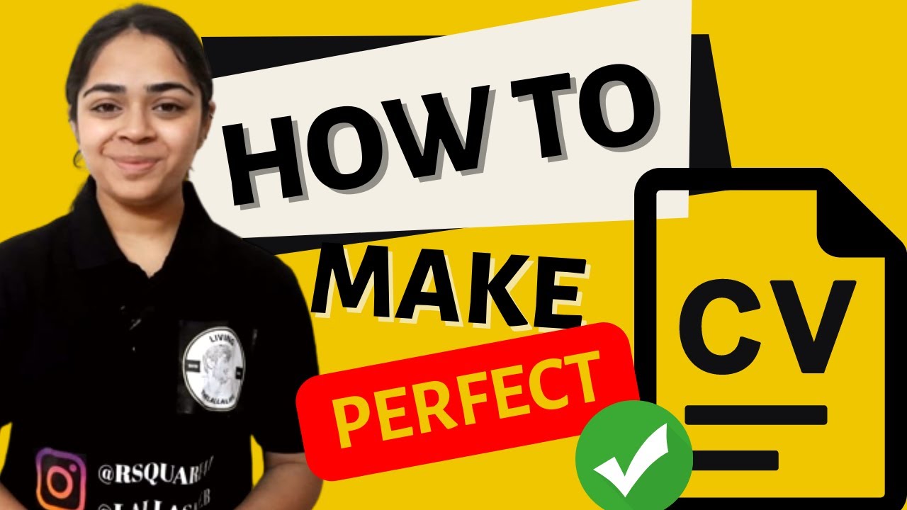 How To Make A Perfect CV | GET SELECTION IN FIRST IMPRESSION ...
