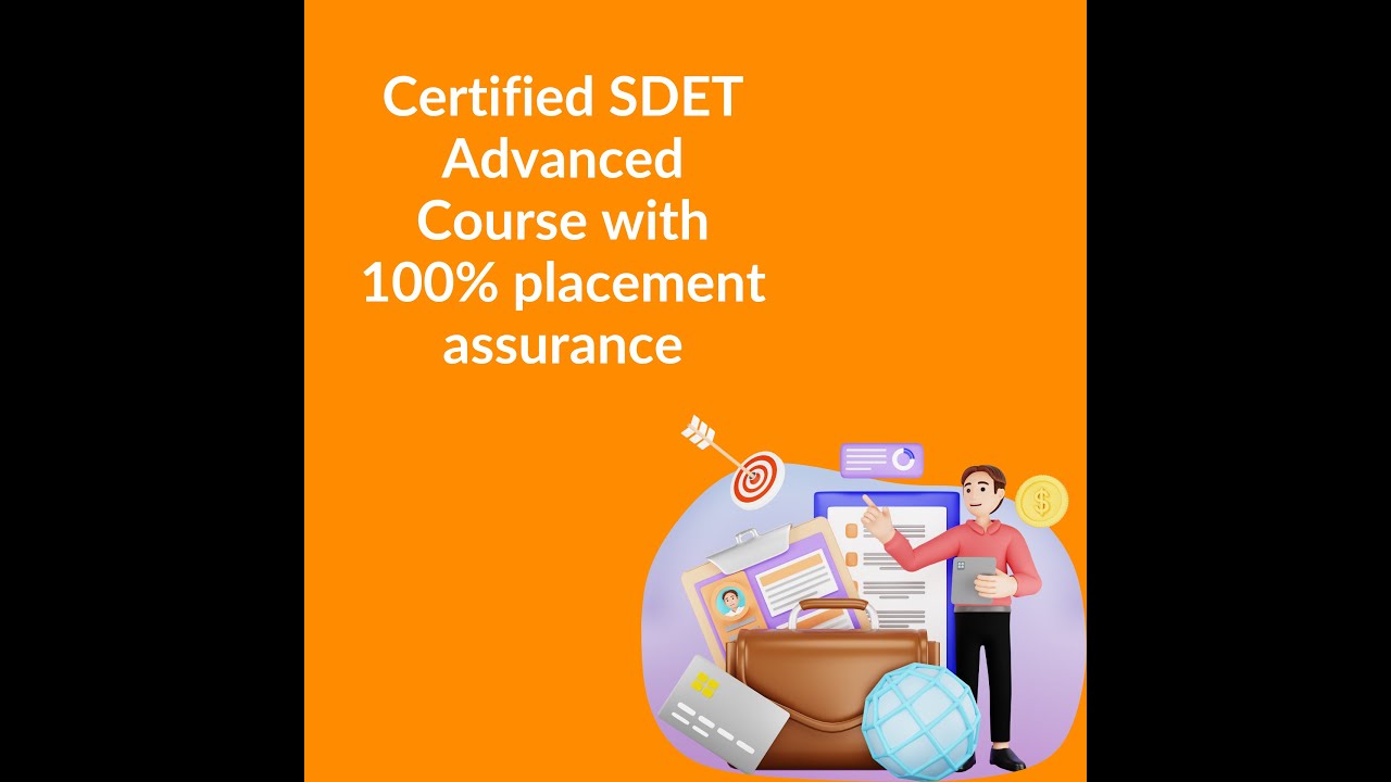 Certified Sdet Advanced Course With 100 Placement Assurance Youtube