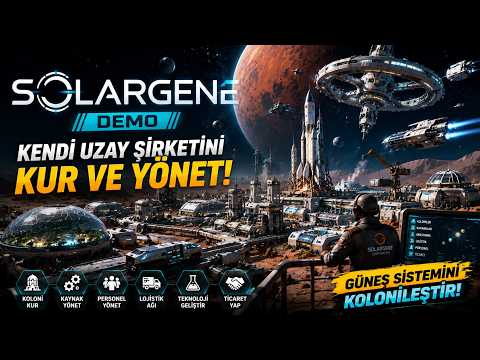 🚀 Solargene DEMO | Kendi Uzay Şirketimizi Kuruyoruz!