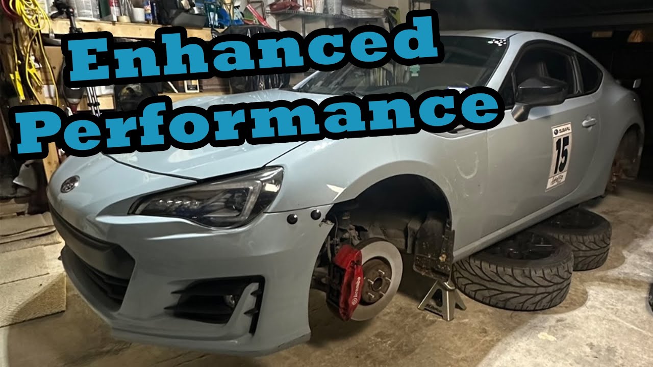 One of the Best Mods for Racing! - BRZ Racecomp Engineering Tarmac II Coilover Install - YouTube