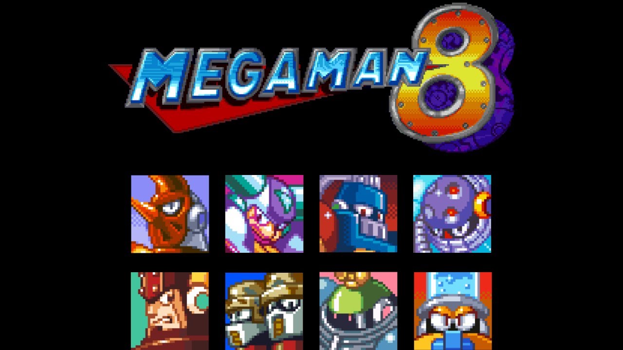 Robot master order and weaknesses - Mega Man 8 - YouTube