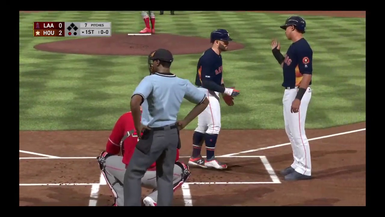 Houston Astros vs Los Angeles Angels (GM 90/162) MLB The Show 19 - YouTube
