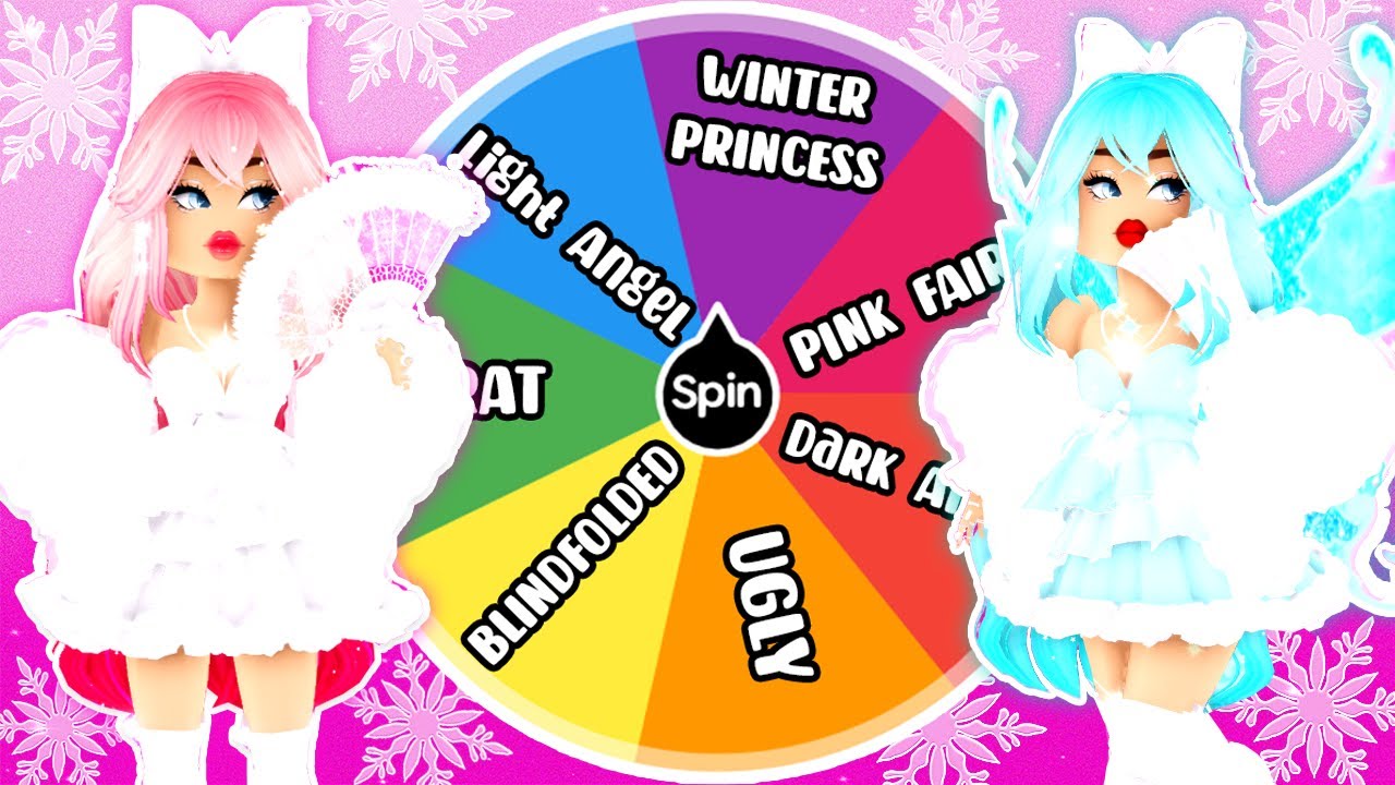 MYSTERY WHEEL CONTROLS WHAT WE WEAR TO THE PAGEANT... Royale High - YouTube