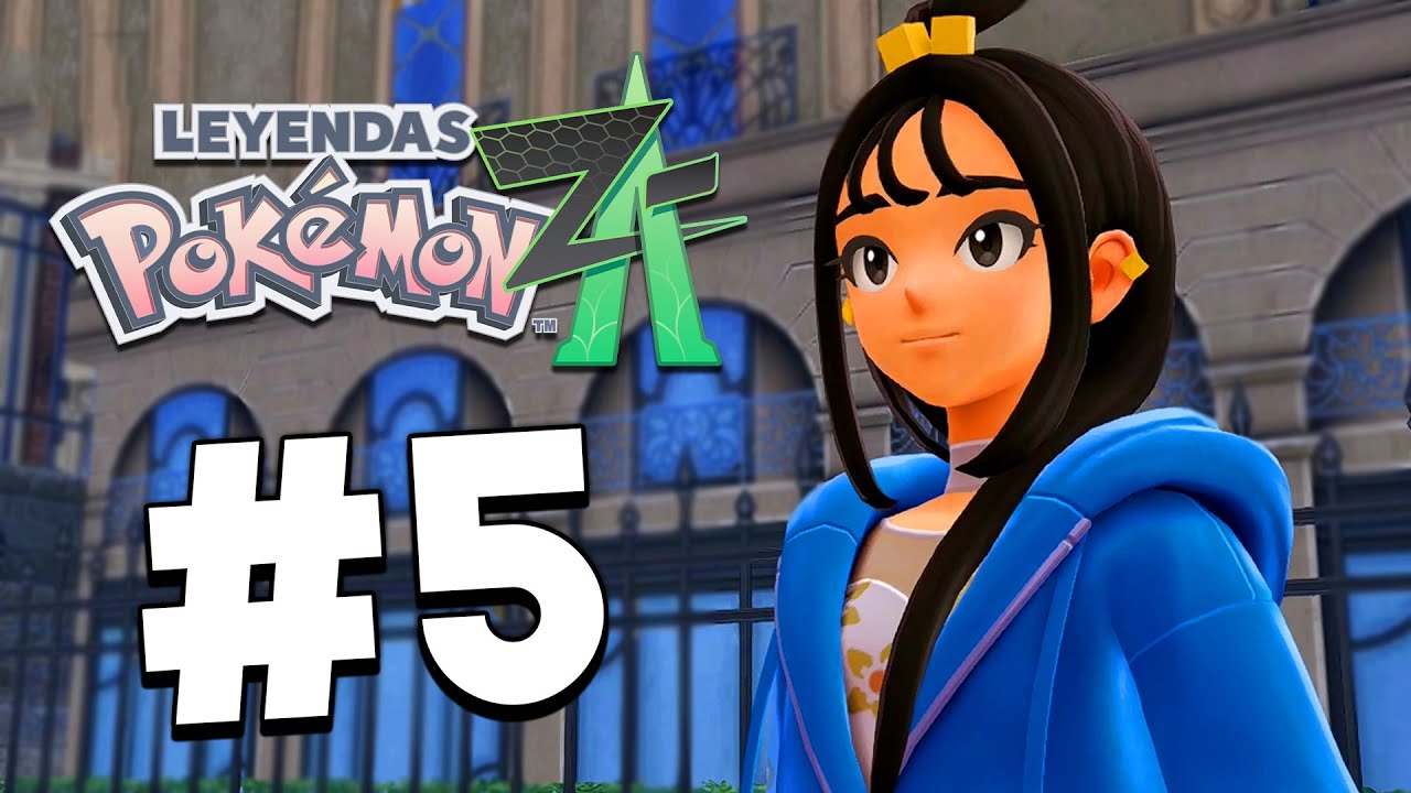 ¡BÁRBARA NOS DESAFIA! - LEYENDAS POKEMON Z-A #5 (Nintendo Switch) - YouTube
