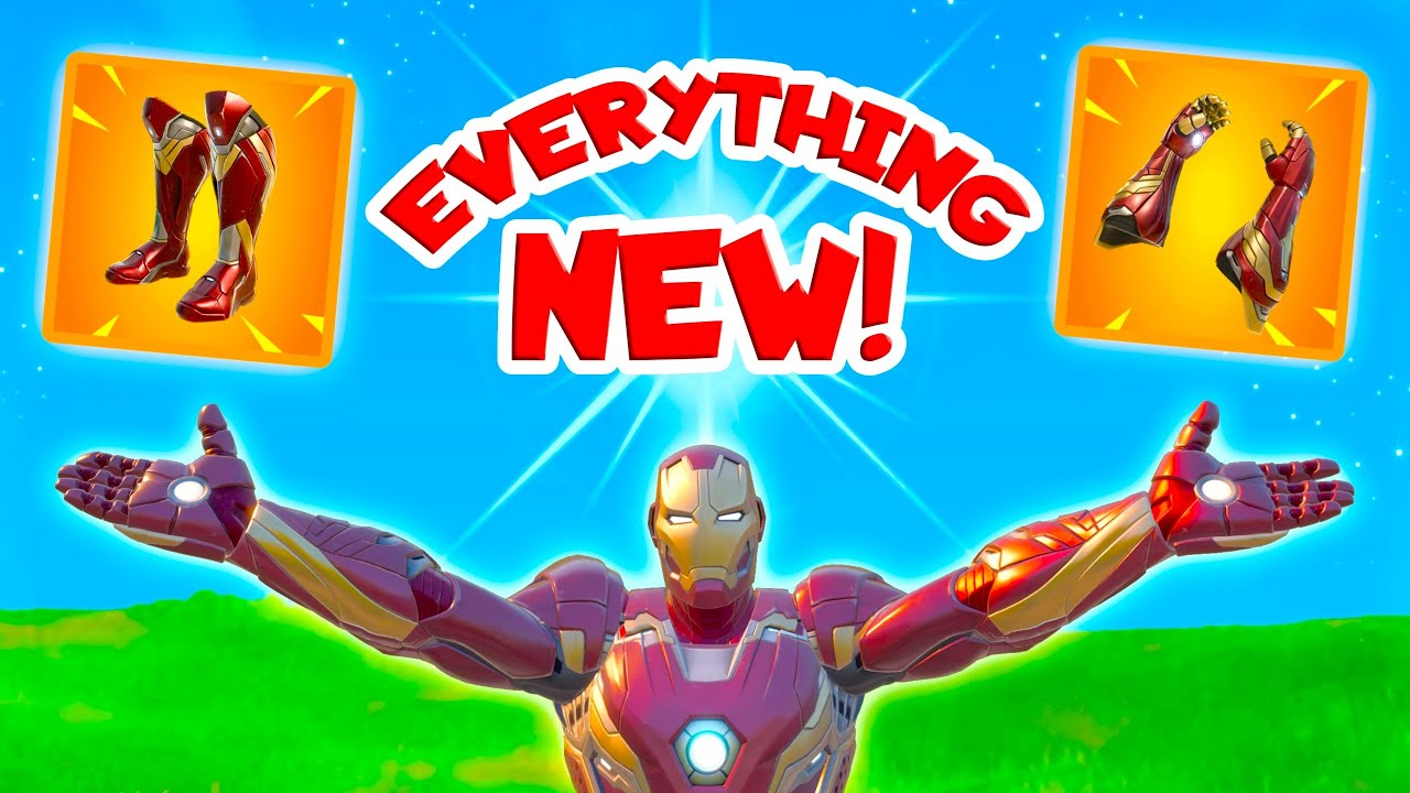 *NEW* Iron Man MYTHIC UPDATE In Fortnite! - YouTube