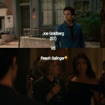 Joe Goldberg vs Peach Salinger #you #edit #fyp #shorts #netflix # ...