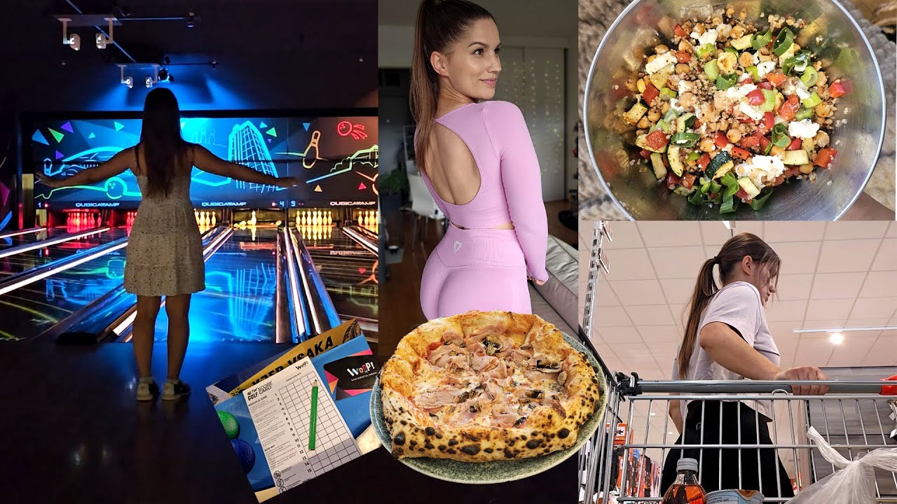 PO NAKUPIH ZA HRANO, WOOP MINI GOLF & BOWLING | FINA JASMINA VLOG - YouTube