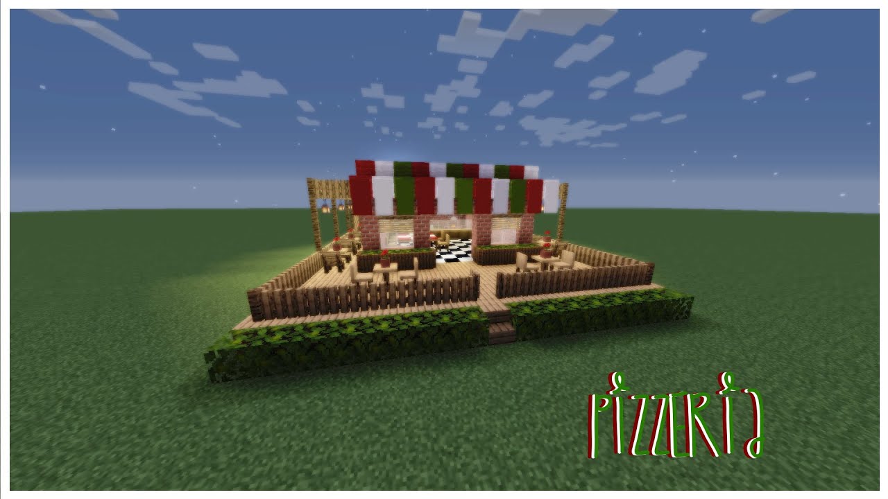 TUTORIAL PIZZERIA MINECRAFT - YouTube