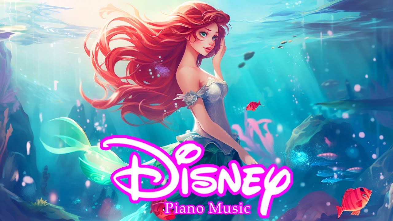 Disney Piano Classic Music 🍇 Smooth Piano Calm Down In Quiet Night For ...