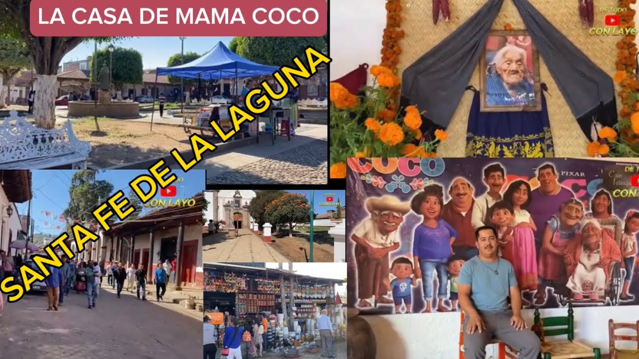LA CASA DE MAMA COCO//SANTA FE DE LA LAGUNA MICHOACAN #disney #movie # ...