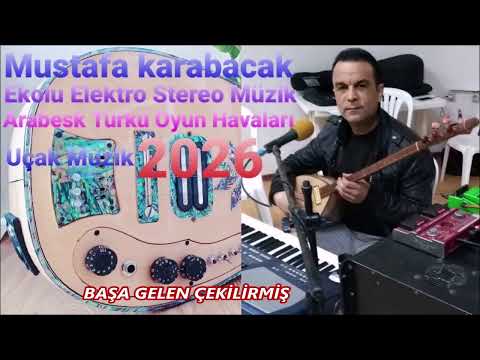 BAŞA GELEN ÇEKİLİRMİŞ Mustafa Karabacak  (Elektro Bağlama) Slayt! Uçak Müzik
