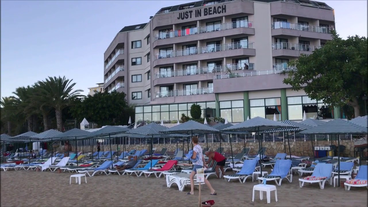 Aska Inn Justin Beach - Пляж отеля 2018 - YouTube