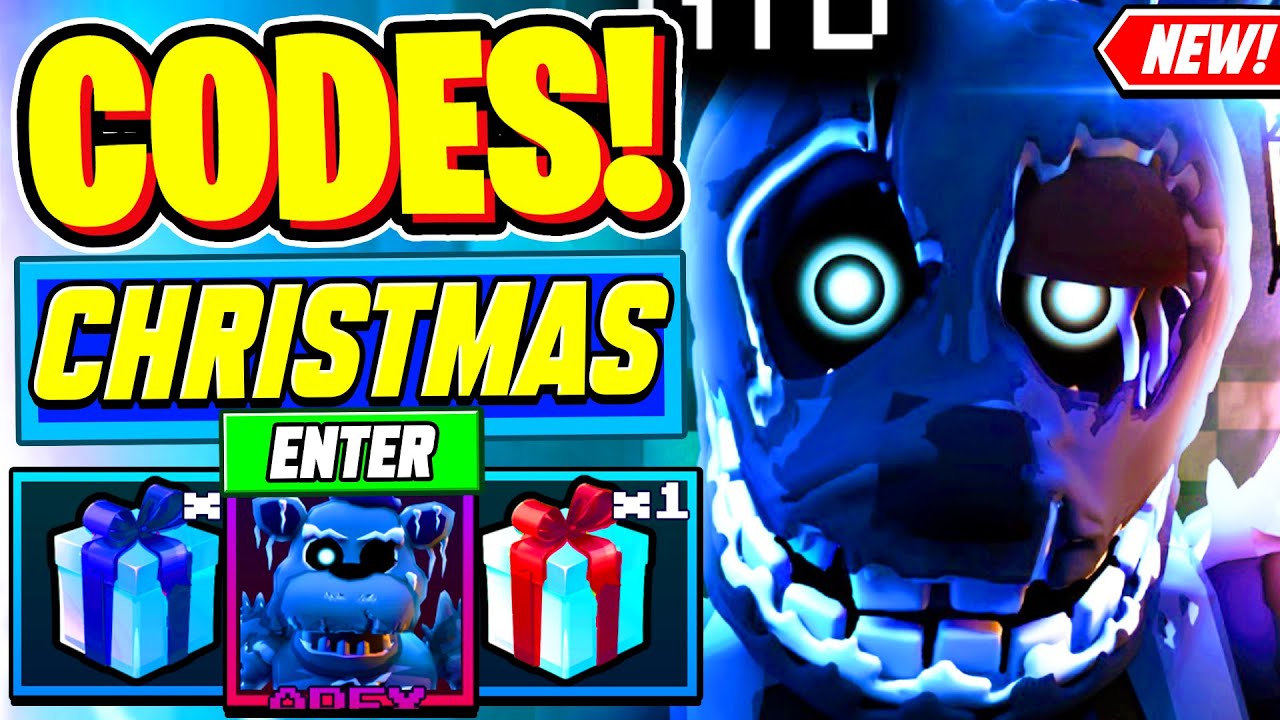 ⚠️New⚠️ ALL WORKING CHRISTMAS UPDATE CODES For Five Nights TD - Roblox ...