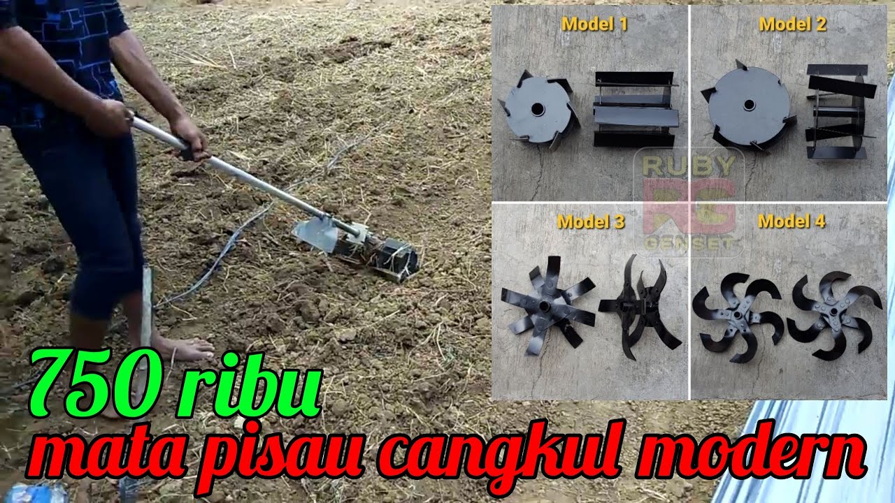 Cakar baja, halilintar dan rotari, mata pisau cangkul modern mesin ...