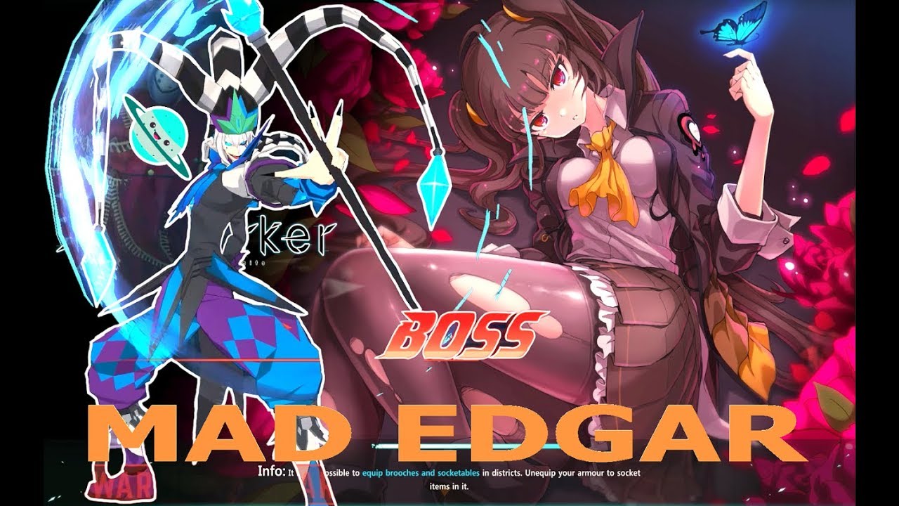 FIGHTING THE MAD EDGAR!! SoulWorker FUNNY GAMEPLAY #5! - YouTube