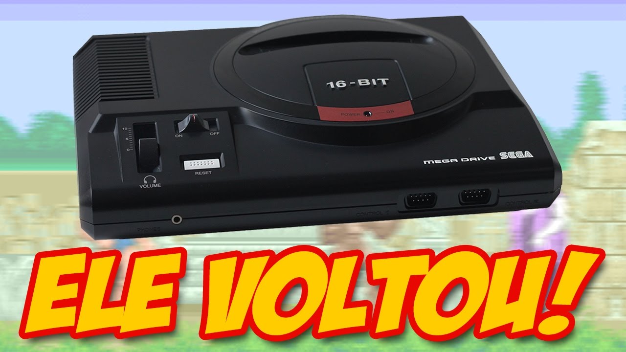Como é o Novo MEGA DRIVE da TECTOY? - YouTube