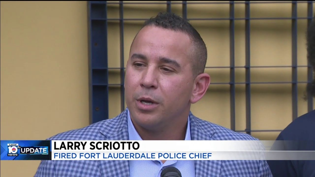 Former chief fights to get his job back in Fort Lauderdale - YouTube
