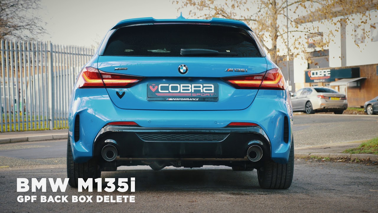 BMW M135i (F40) Loud Cobra Sport GPF Back Rear Box Delete Performance ...