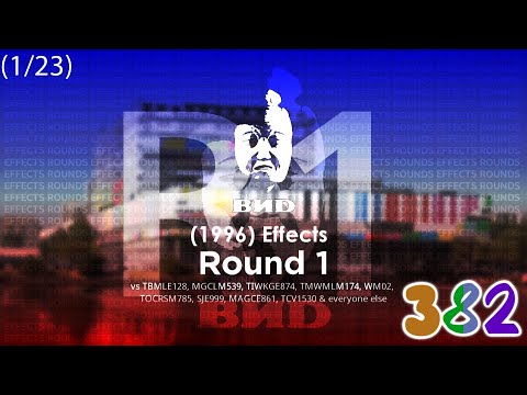 ВИD (1996) Effects Round 1 vs TBMLE128, MGCLM539, TIWKGE874, TMWMLM174 ...