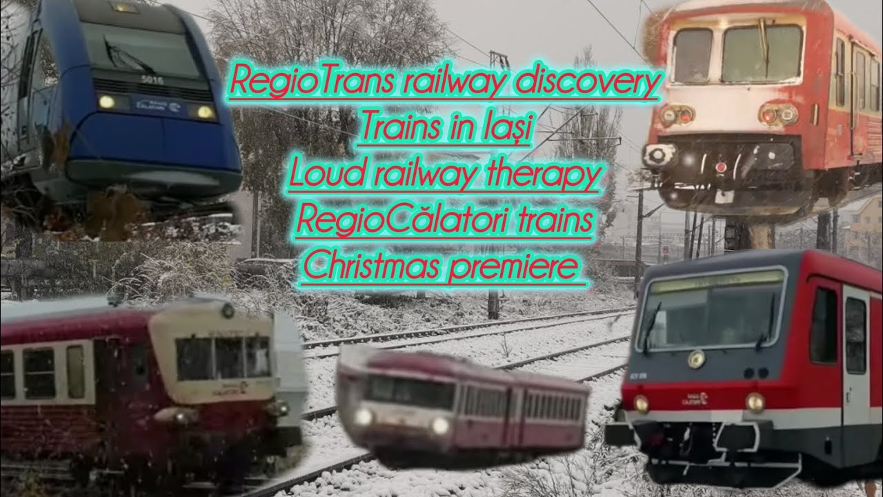 RegioTrans Christmas railway compilation🎄🌟🎁🎀- RegioCălatori Christmas ...