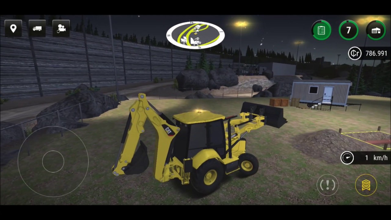 Construction Simulator 3 : Tutorial Backhoe Excavator 430F2 - YouTube