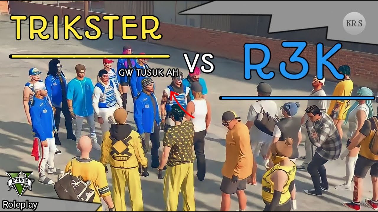 TRIKSTER VS R3K | TR SERANG MARKAS R3K BUAT NGASIH PELAJARAN | !!!!!! # ...